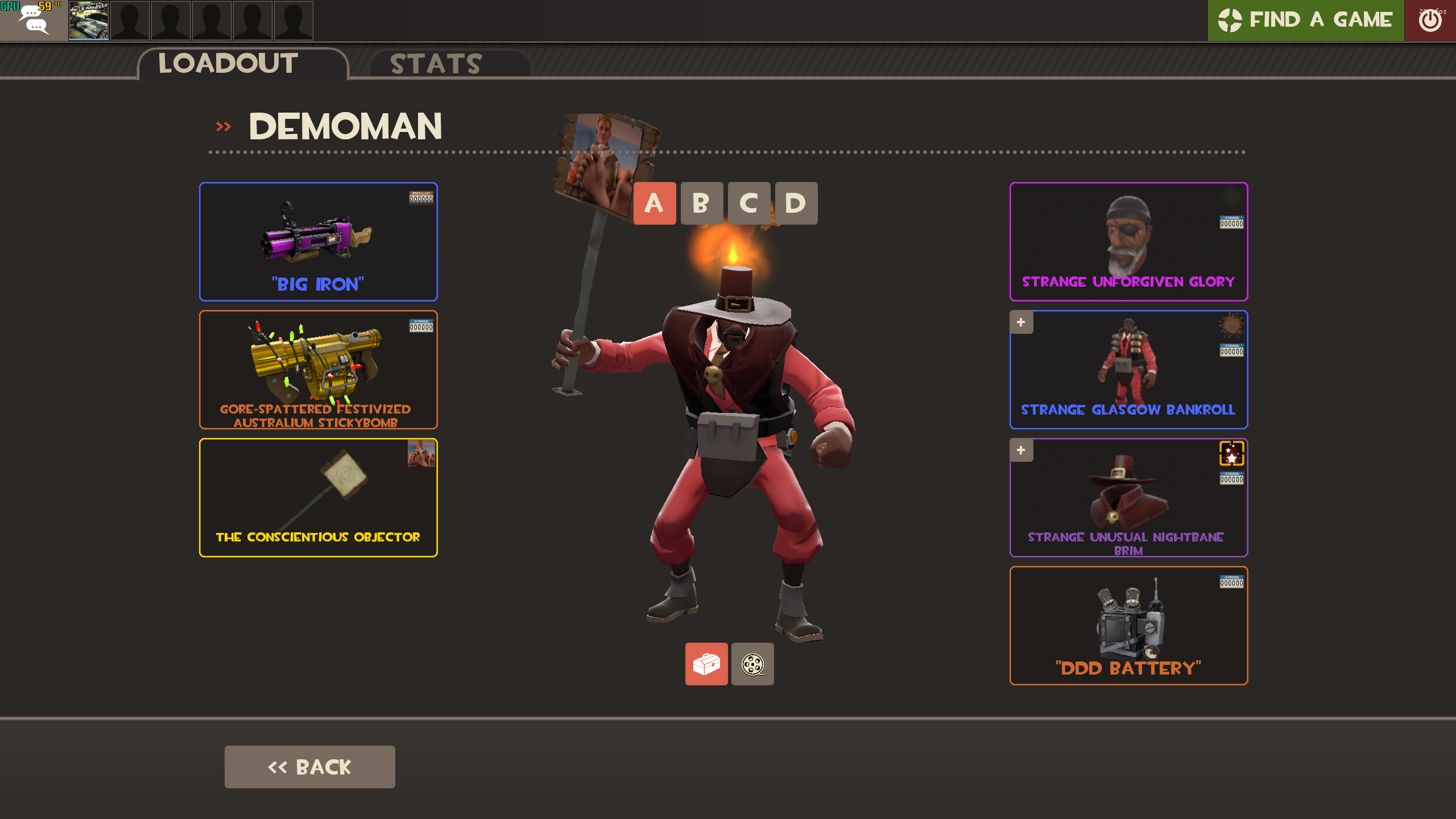 Opinion on my Demo Loadout? Everything Strange | Scrolller