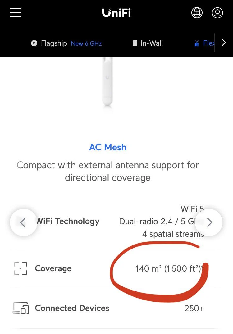 Advertised Outdoor WiFi coverage is puny | Scrolller