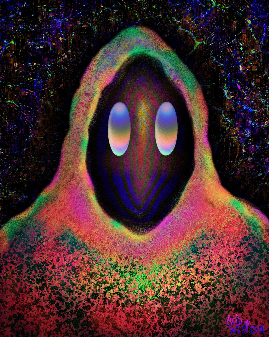 "El Brujo" by me, Procreate, IG: @acid.western | Scrolller