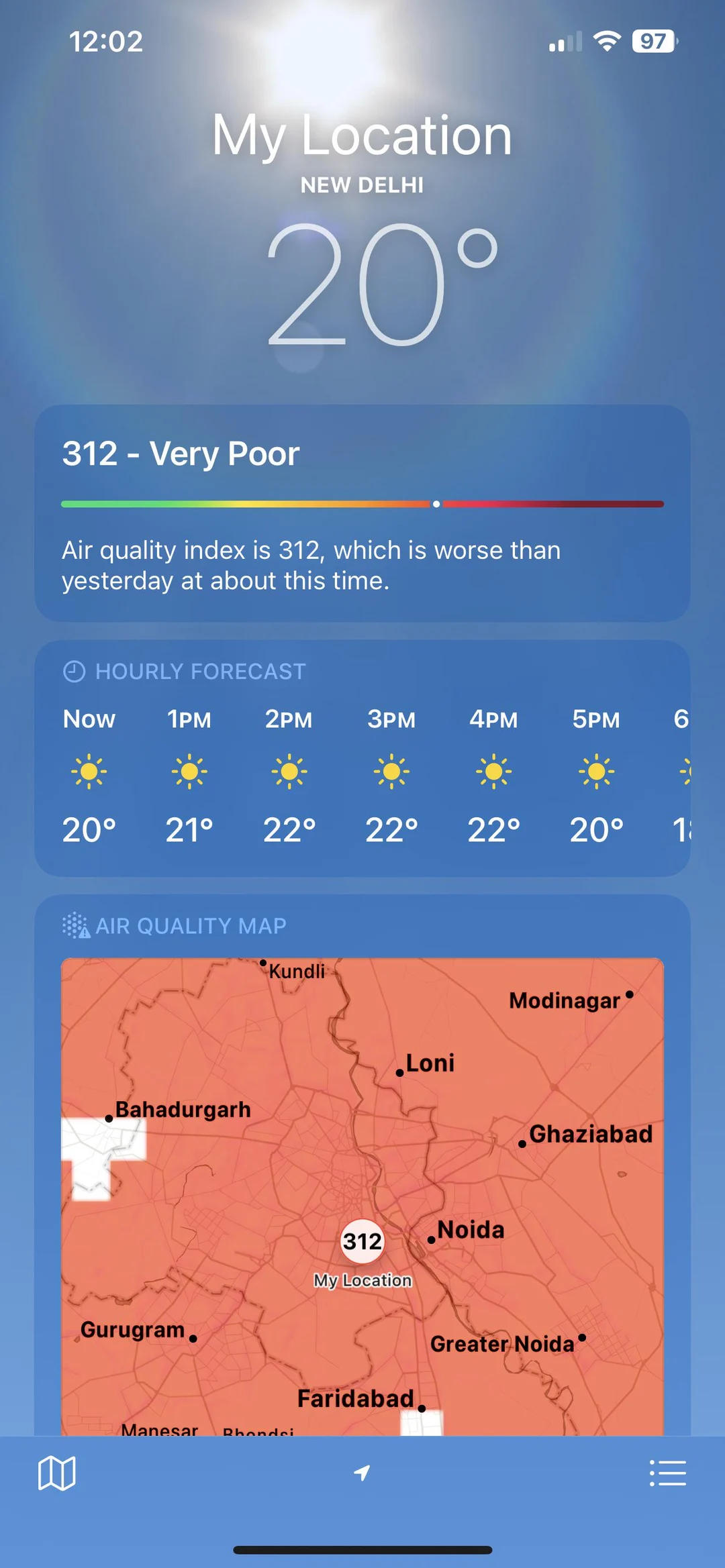 Back to hazardous air quality | Scrolller