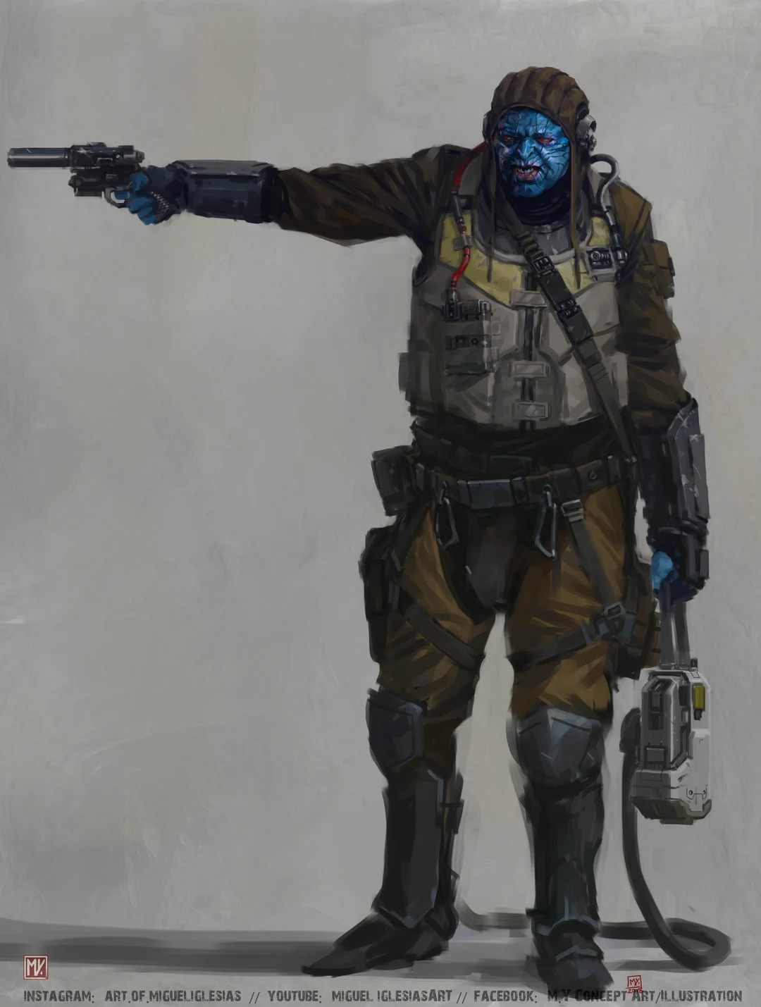 Space Pirate: Bearrih, “Blueberry” by Miguel Iglesias | Scrolller