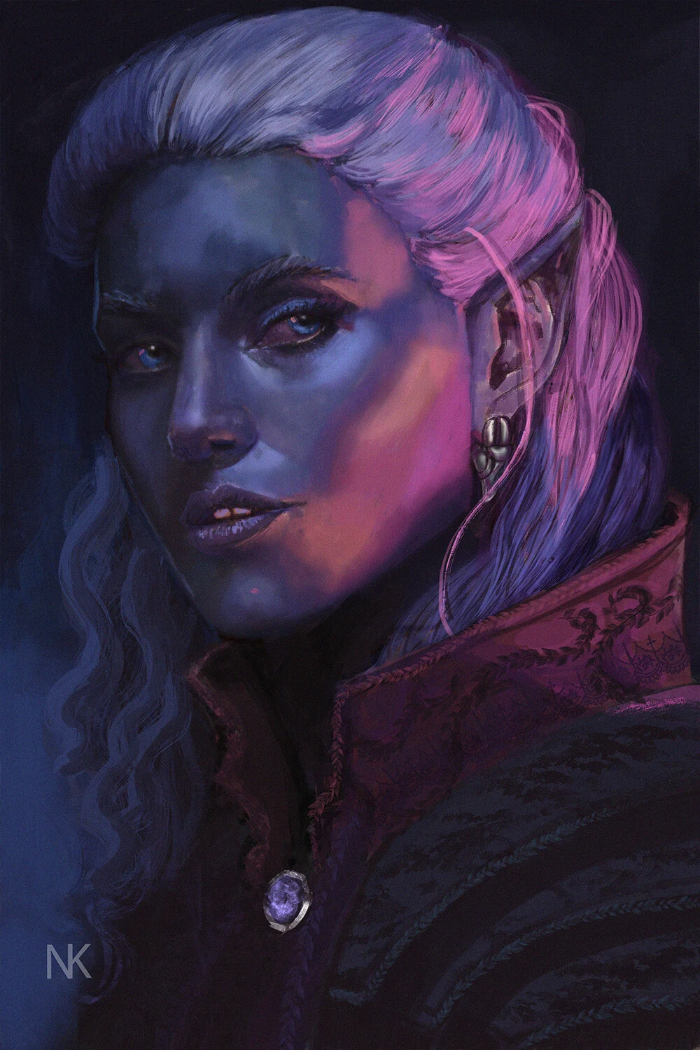 Drow by Krystyna Nowek | Scrolller