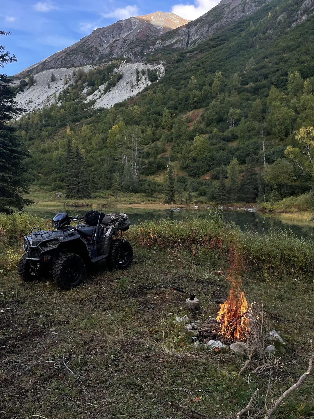 SOLO Camping in the Alaska Wilderness via ATV | Scrolller