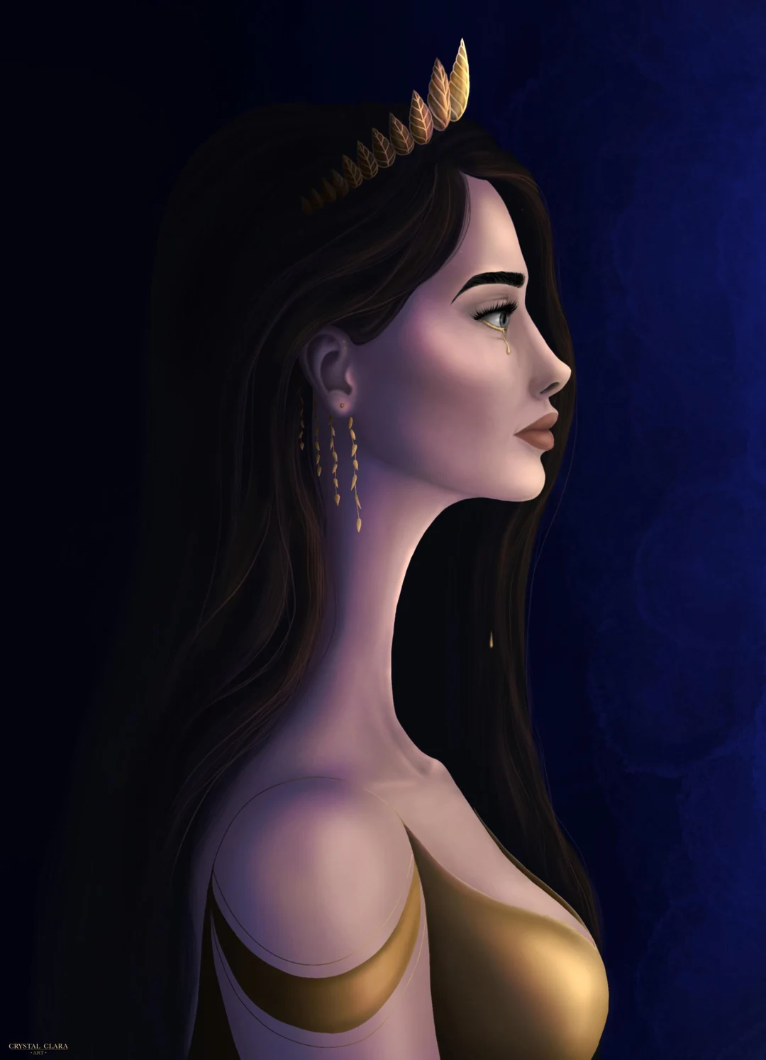 Golden cage, me, procreate, 2023 | Scrolller