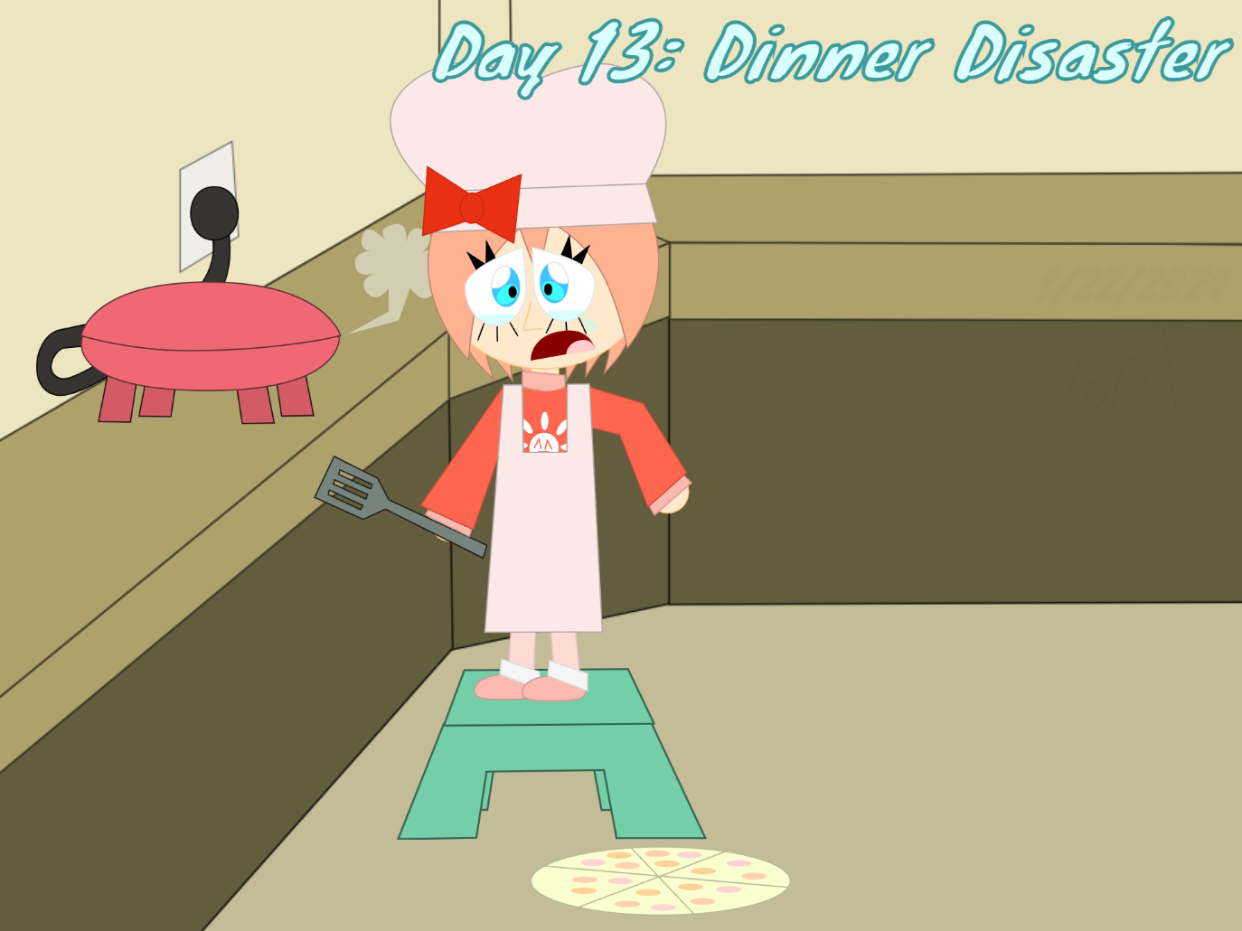 Drawing Sayori Everyday until Mods nerf/ban Khyleri Meta Day 13: Dinner Disaster | Scrolller