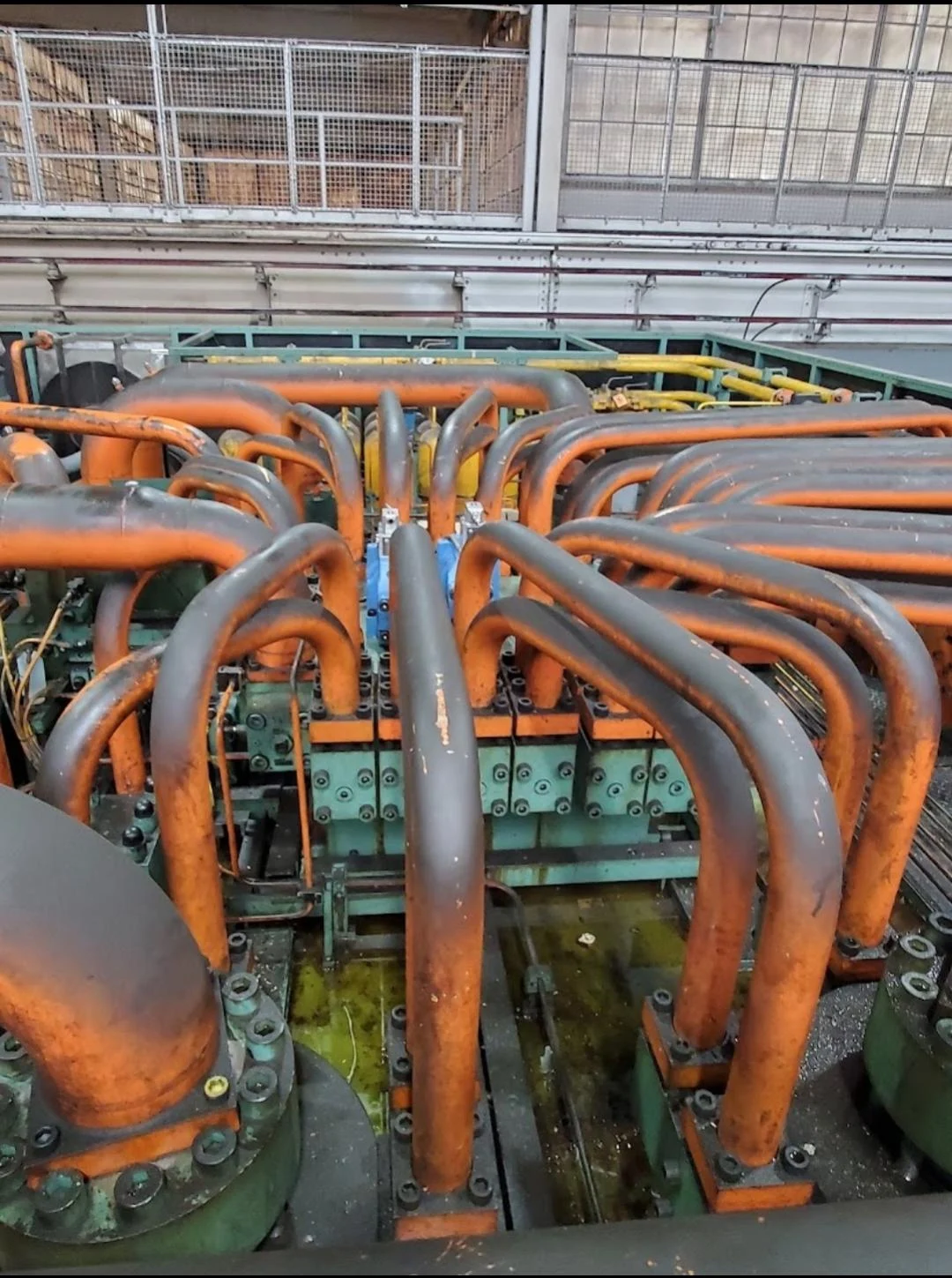 Top of 5000 ton forging press. | Scrolller