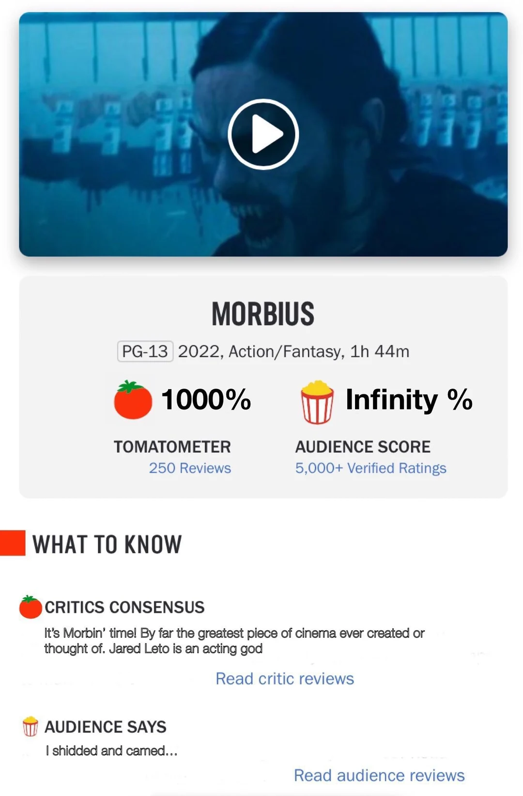 Finally saw this cinematic masterpiece! Ask me anything | Scrolller