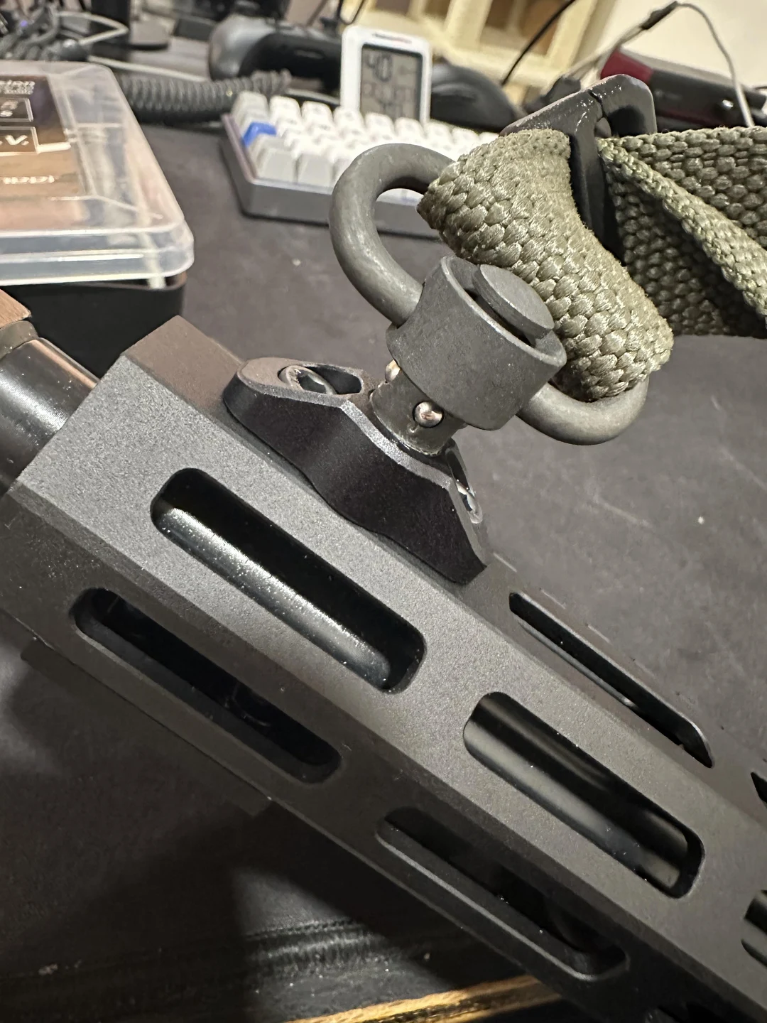 IWI sling swivel attachment too small for magpul qd swivel? | Scrolller