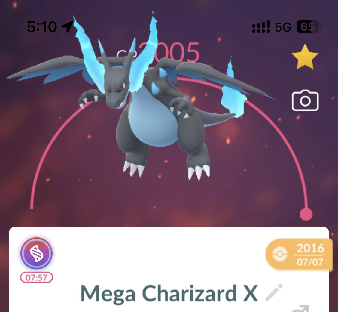 Finally! My very first Pokemon is now Mega Charizard X! 🔥 | Scrolller