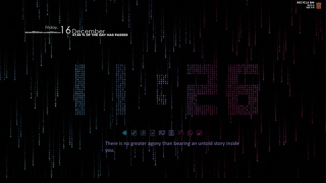 A little desktop setup I put together (+ Wallpaper Engine) | Scrolller