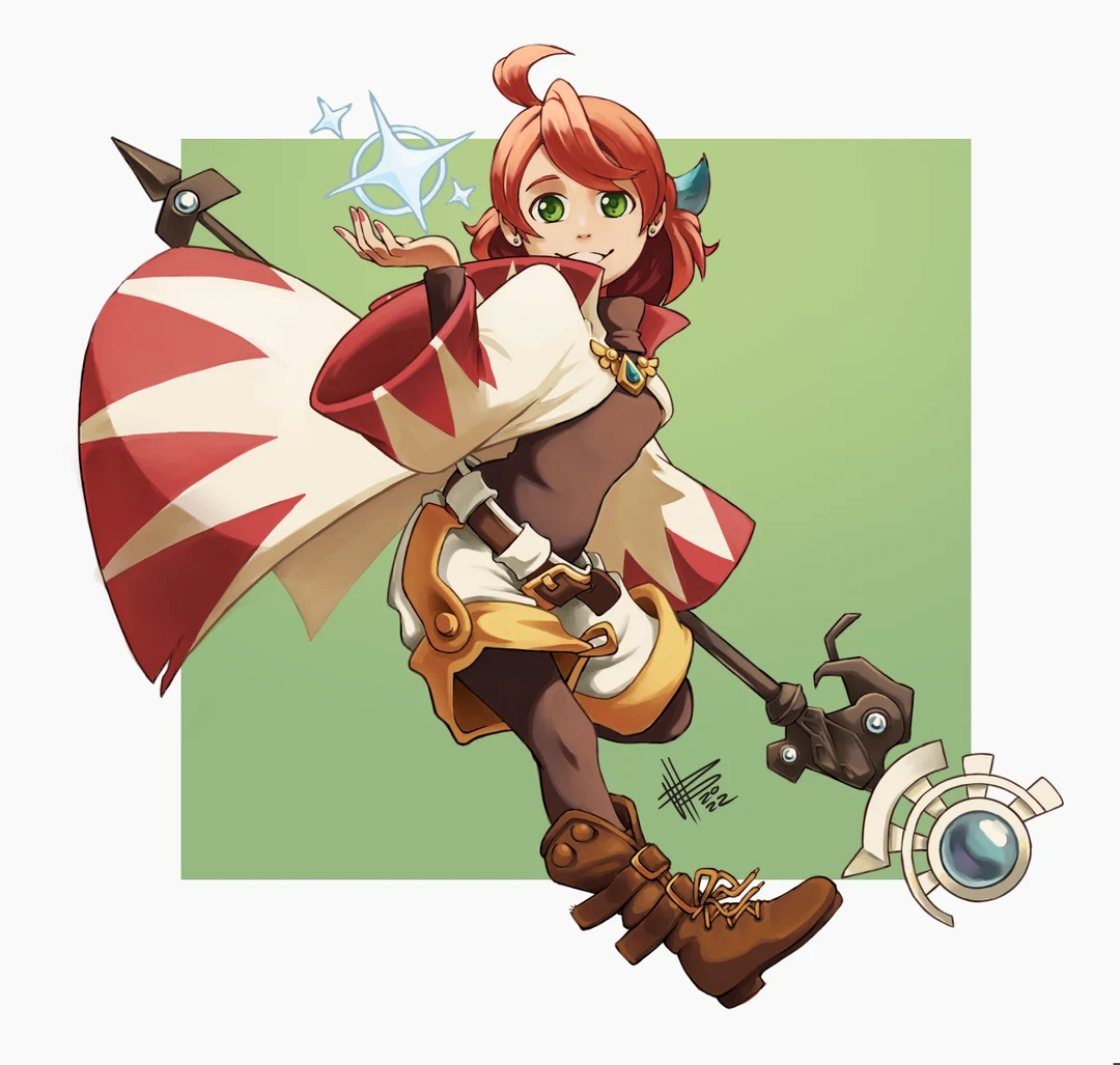 [OC] Shirma, the White mage from the Final Fantasy's Chocobo series | Scrolller