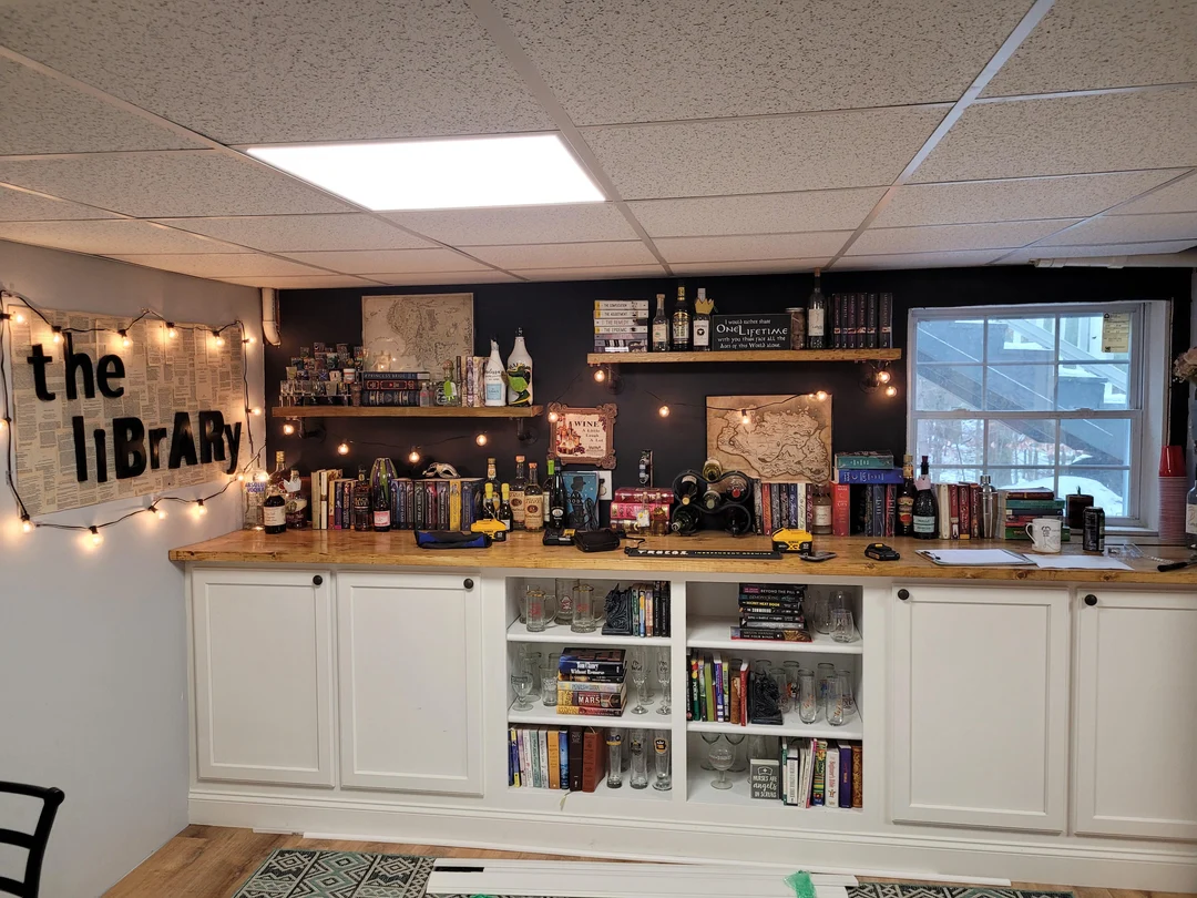 my brother and SIL's basement. | Scrolller