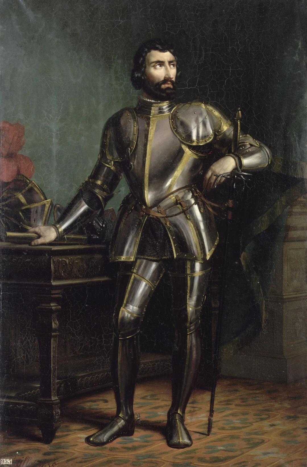 Charles III de Bourbon, Constable of France after the victory of Marignano. He offered his ...