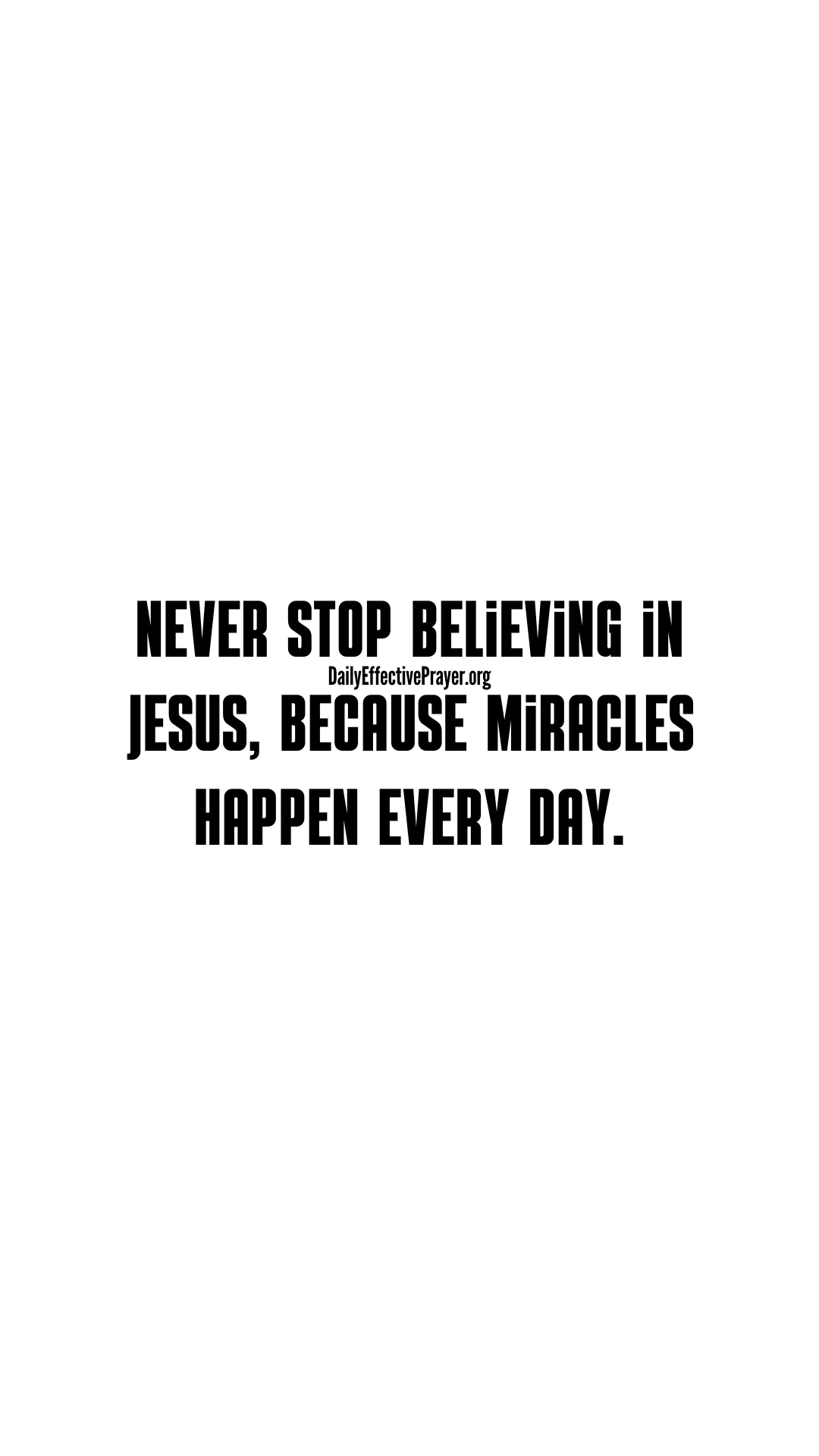Never stop believing in Jesus. Miracles still happen today. 🙌 | Scrolller