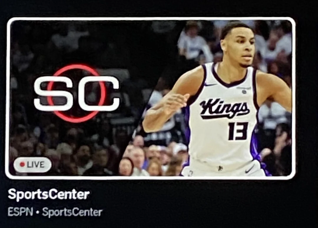 When I opened the ESPN app tonight … | Scrolller