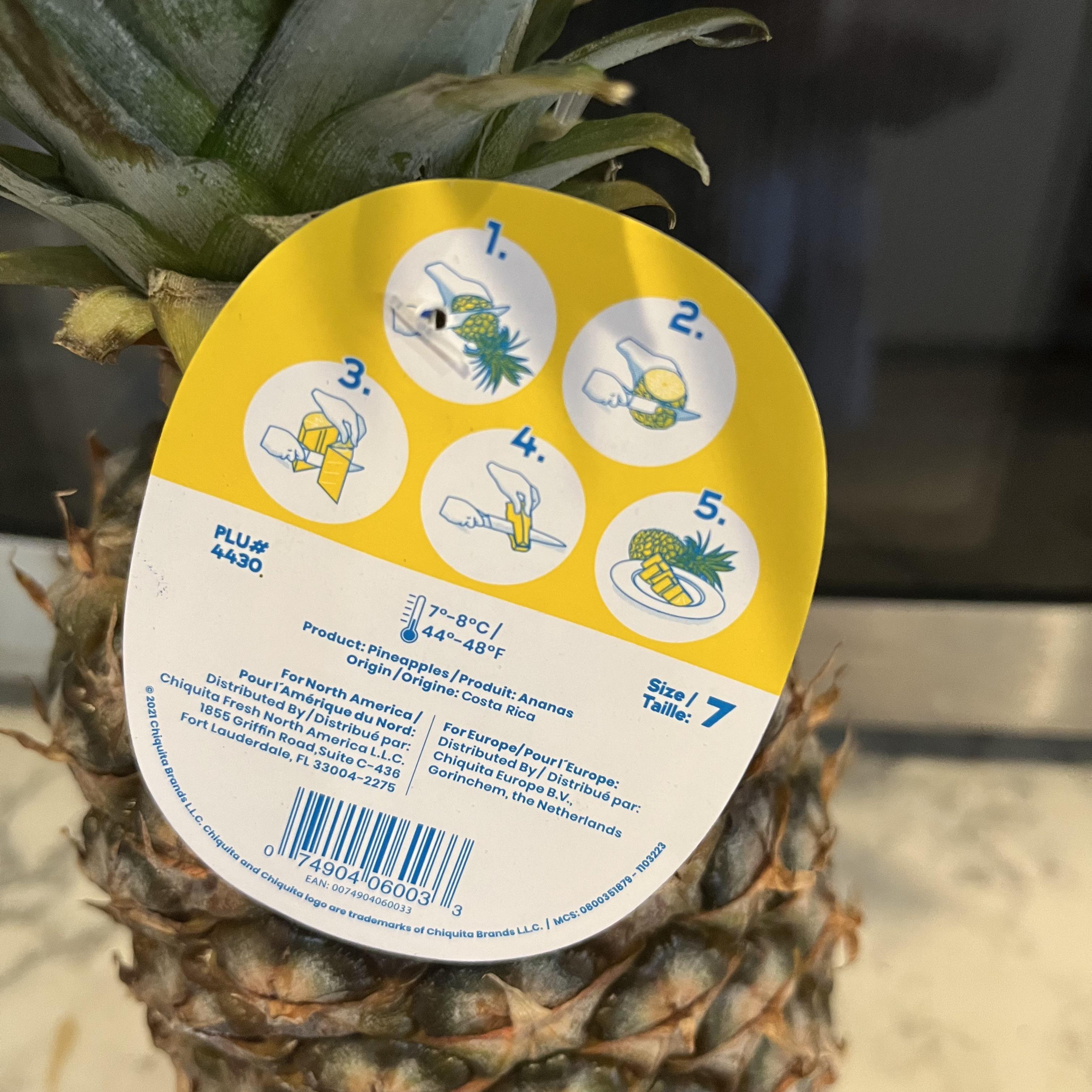 Pineapple came with instructions | Scrolller