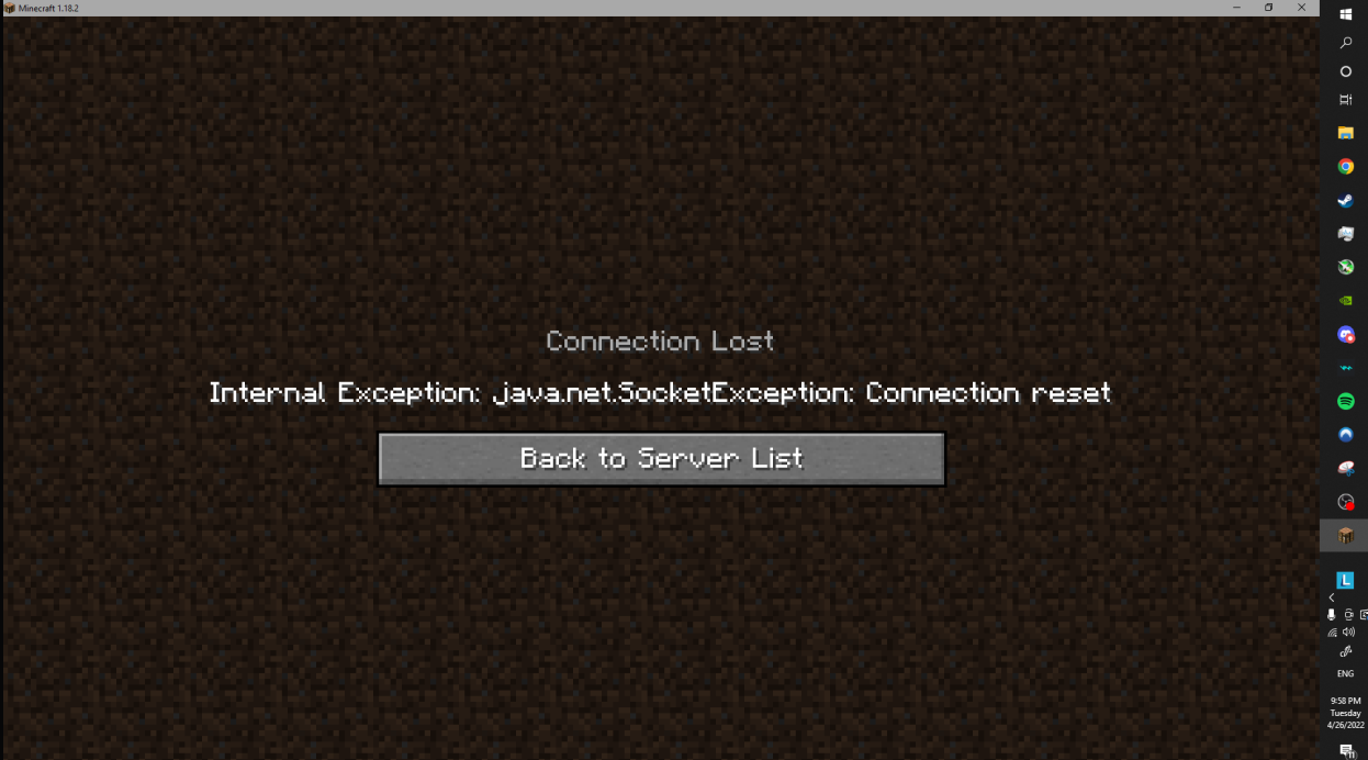 How do i fix this? i already turned off my firewall. | Scrolller