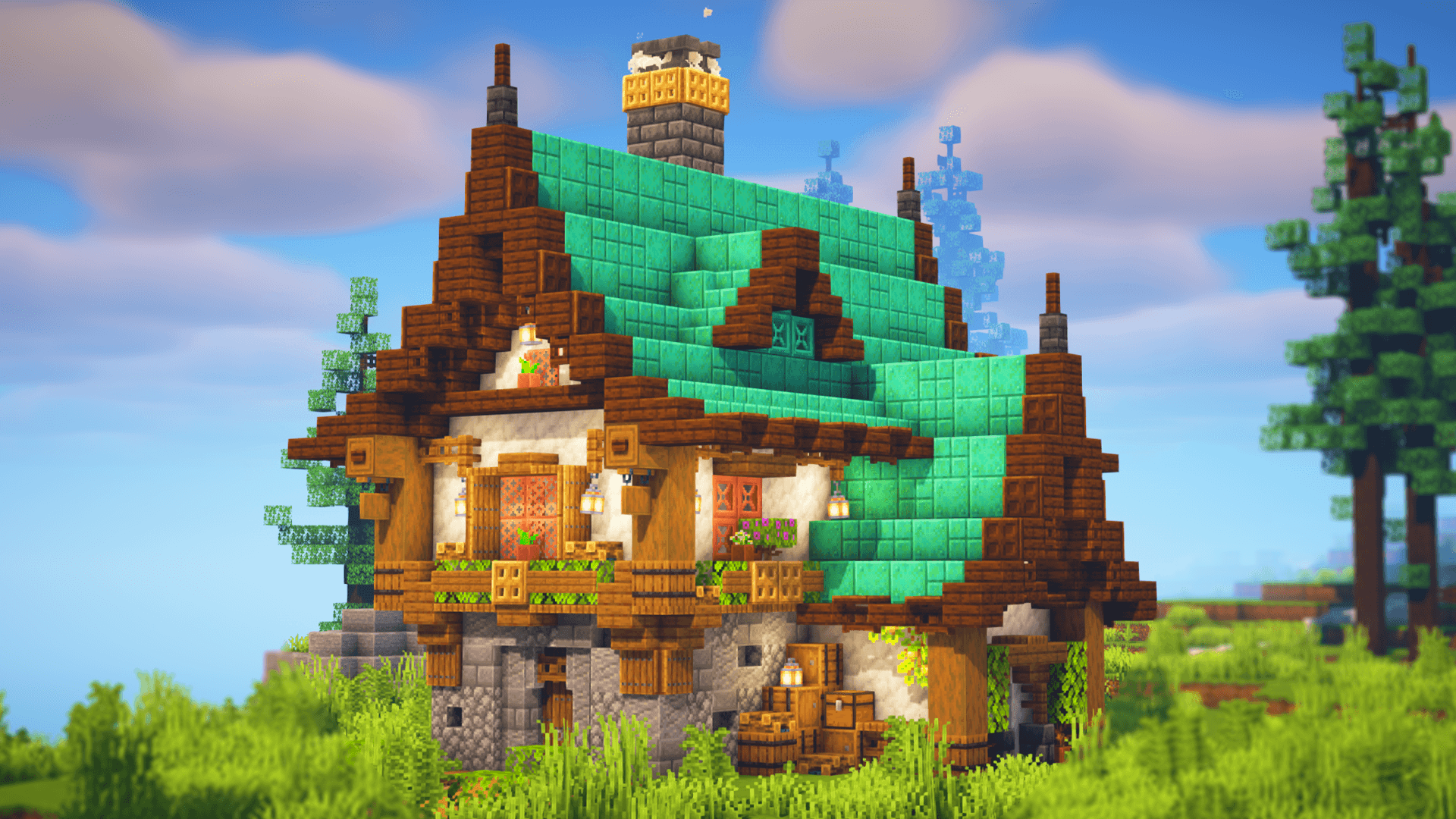 A Medieval House I made | Scrolller