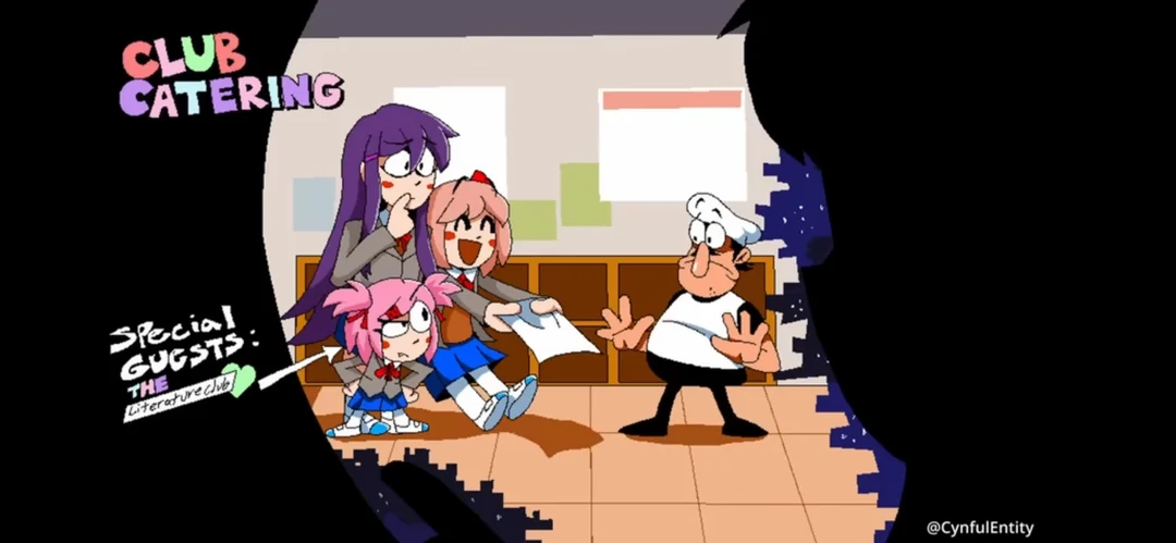 The true 5th Doki, Peppino Spaghetti (Art by CynfulEntity on Twitter) | Scrolller