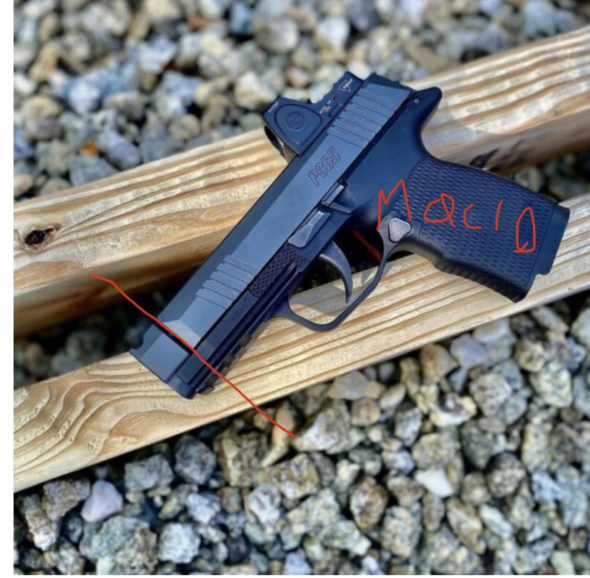 Chopping a P365 X Macro grip. Has anyone done it? | Scrolller