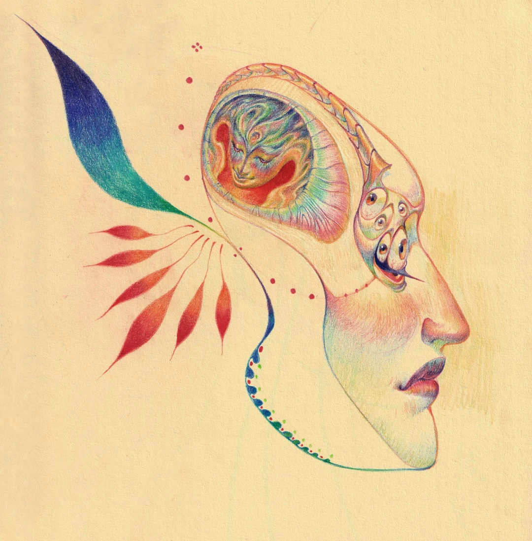 My interpretation of a migraine with aura | Scrolller