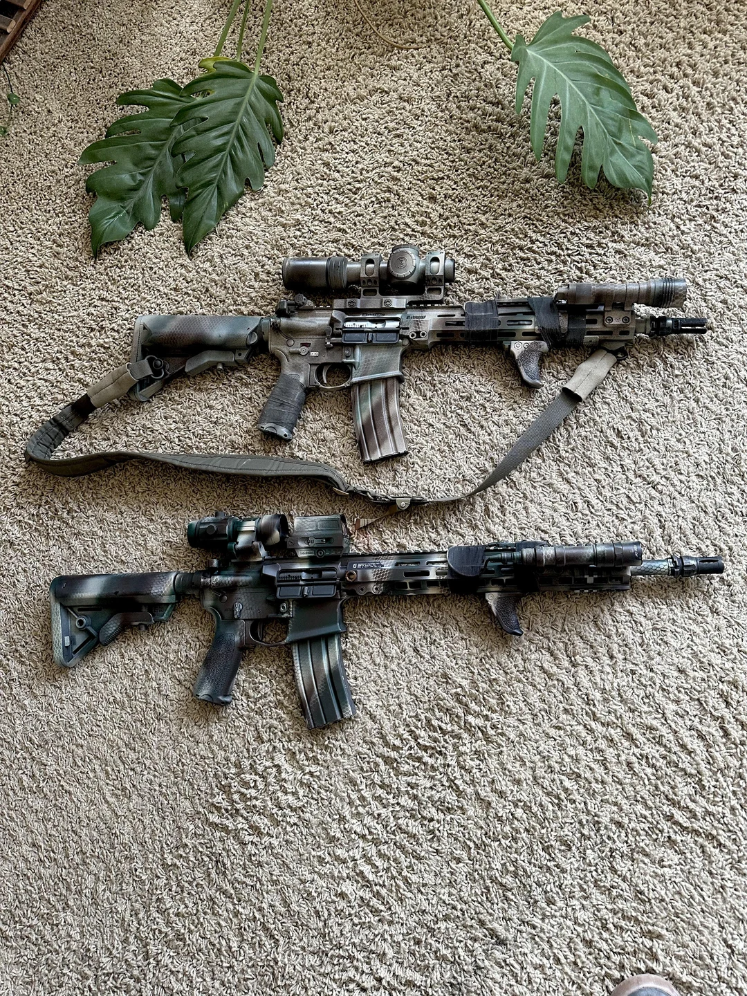 Spray painted my rifles yesterday | Scrolller