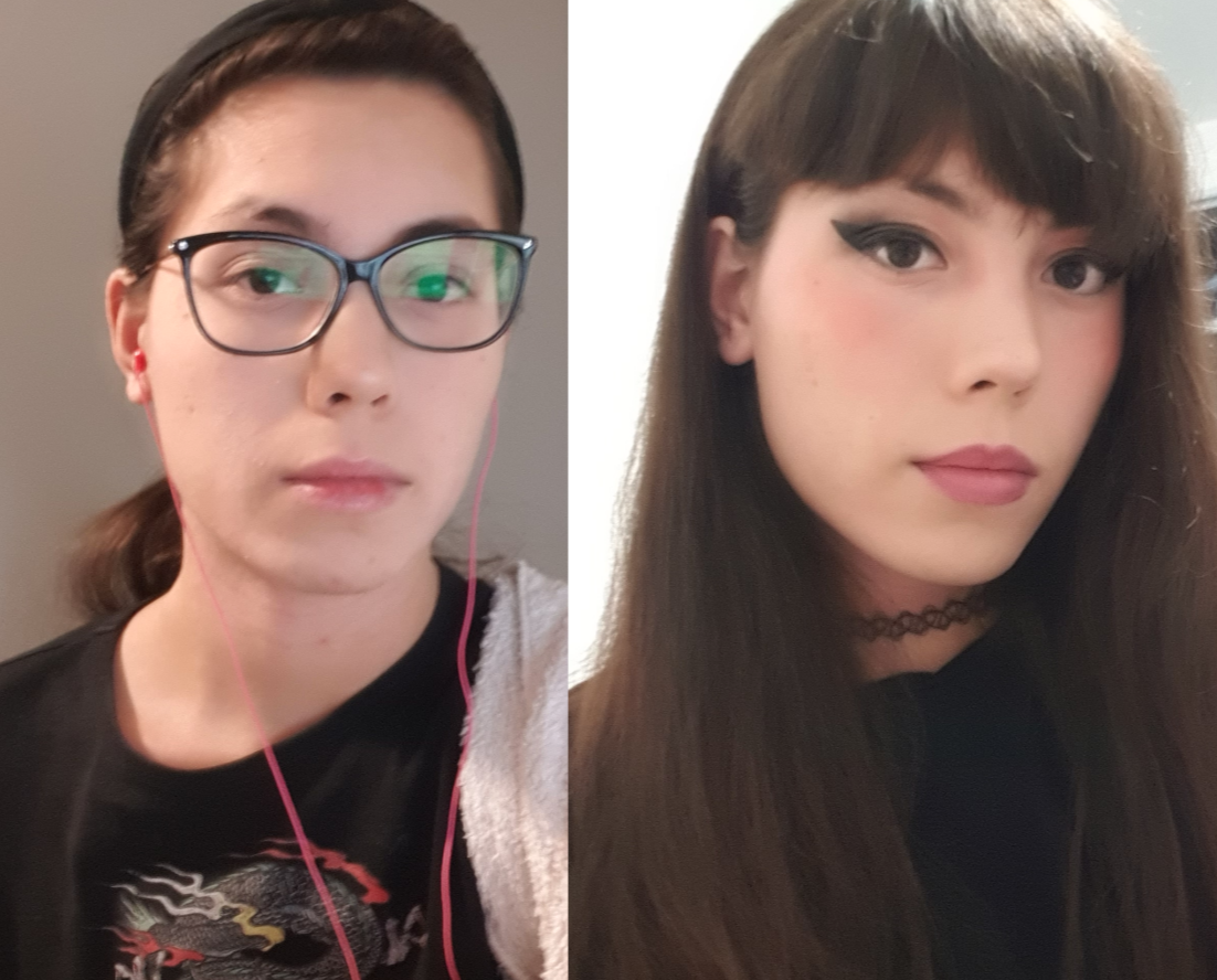 Discover more like Trans: Makeup is magic fr (Before and after, no faceapp) and Related Content ...