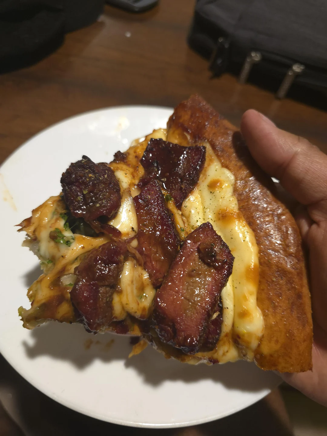 Bacon wrapped chuck on da dough | Scrolller