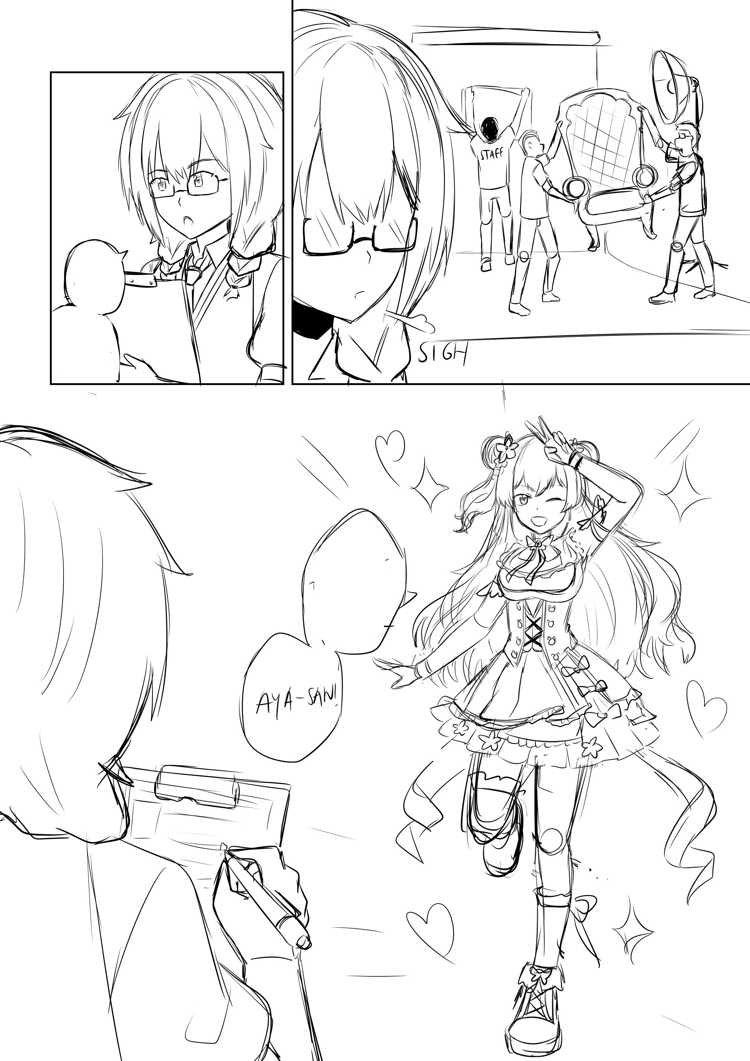 Holo Team Chapter 2 Preview [Fan Comic] Read from right to left | Scrolller