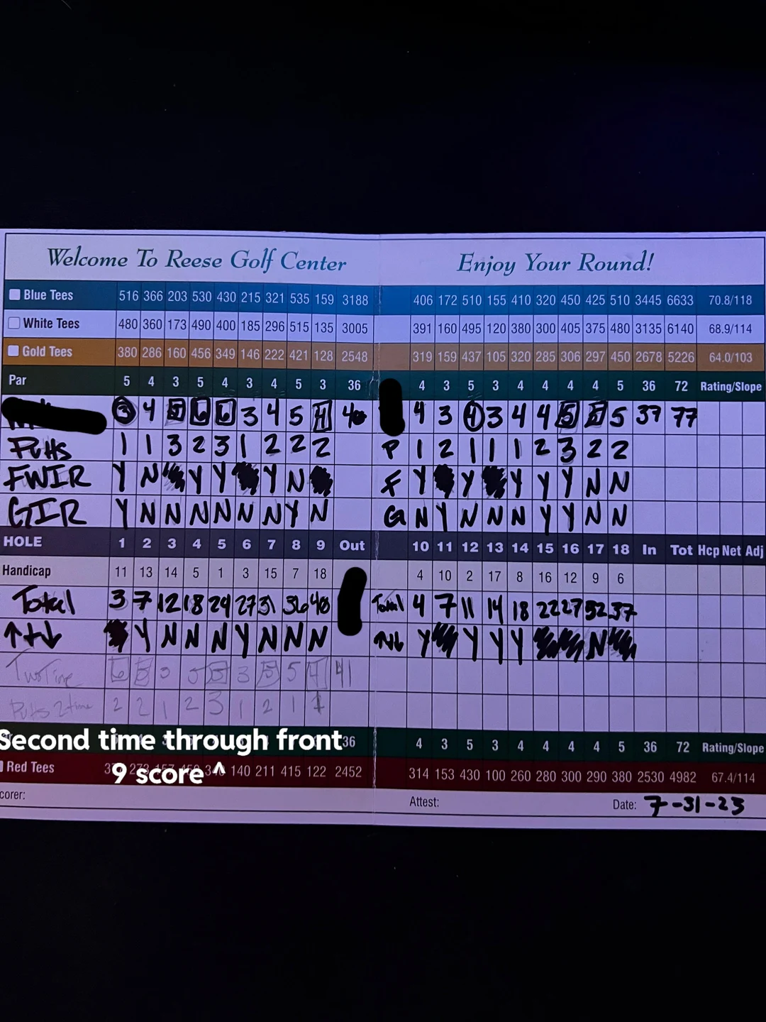 Broke 3 milestones in 1 round today. Broke 80 for the first time, made my first eagle, and shot ...