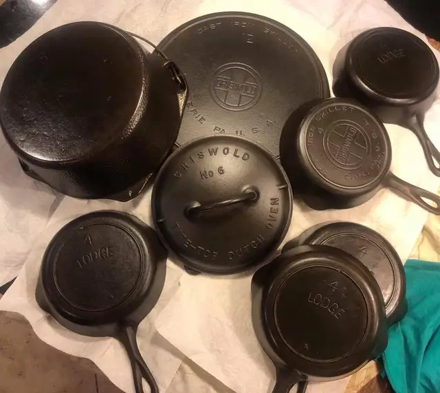 Cleaned a few 4s. Madam Griswold has nothing on lodge. | Scrolller