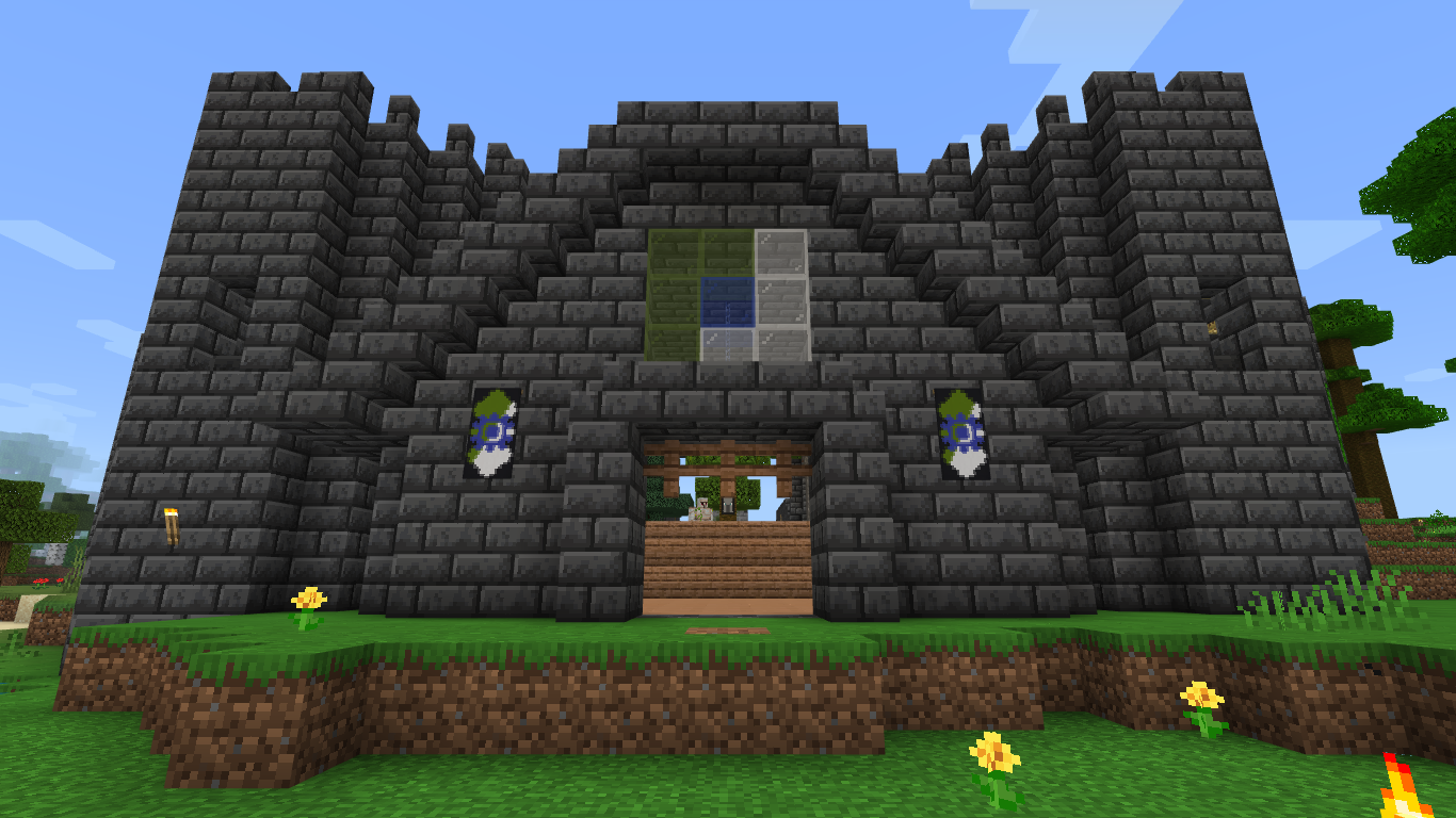 My brother and I's most ambitious survival build: the Haven Stone! | Scrolller