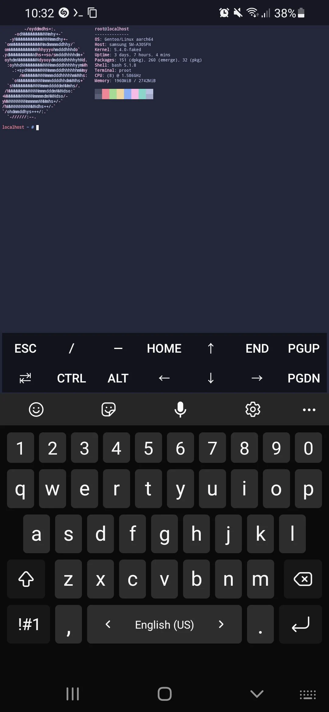 Discover more like Unixporn: [CLI] Gentoo GNU/Linux on phone (Termux proot-distro) and Related ...