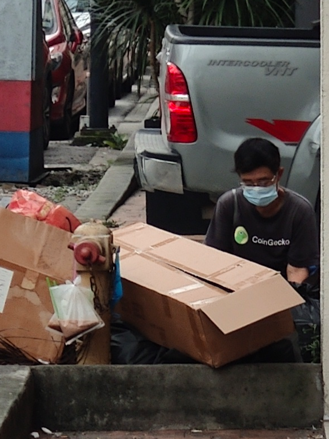 Buy your coins now, or end up collecting cardboard for recycling. | Scrolller