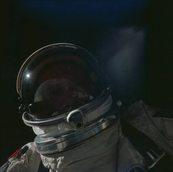 The Buzz Aldrin Space Selfie (1966). | Scrolller