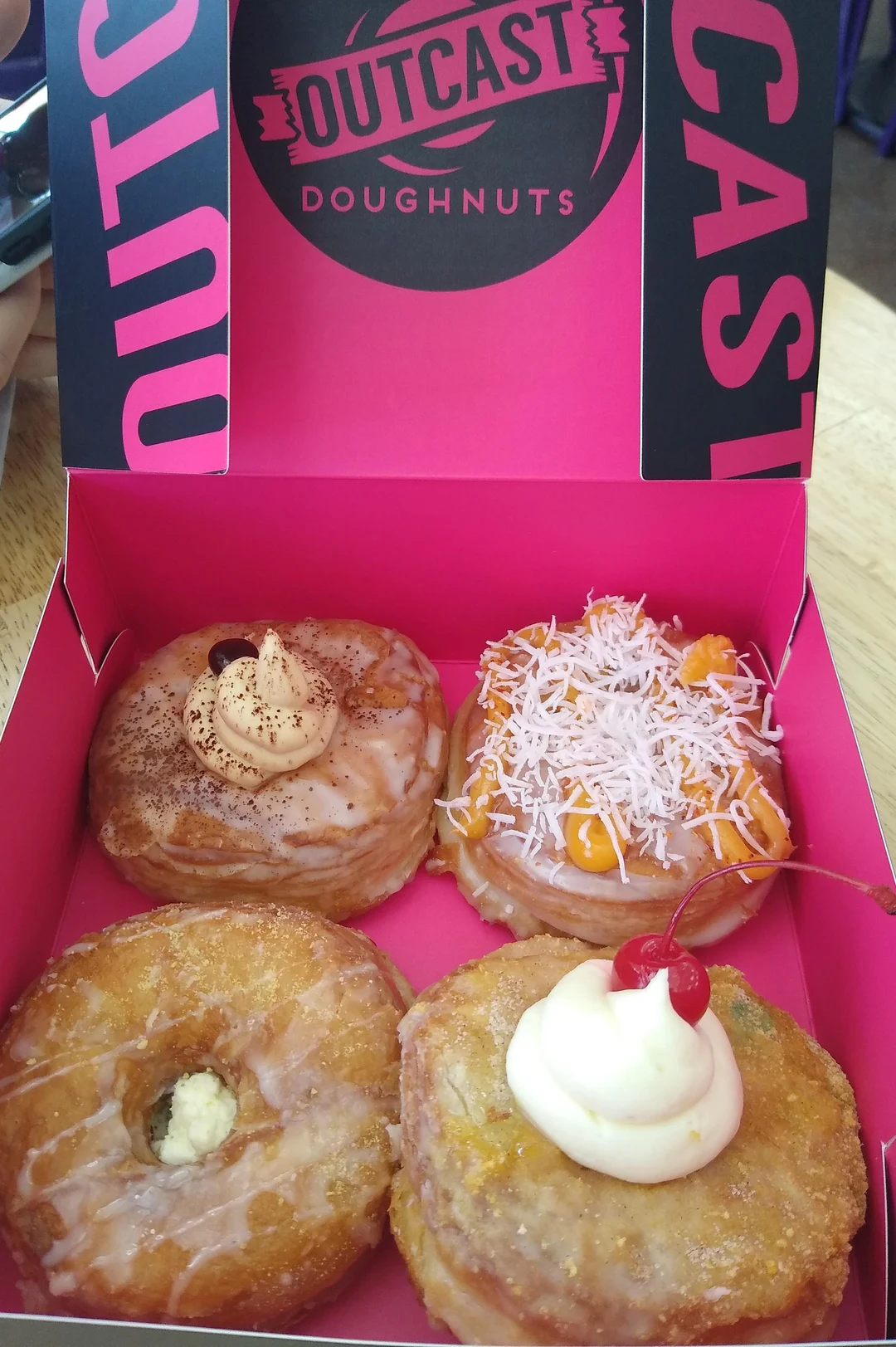 Had some delicious donuts today at Outcast in downtown Mesa! | Scrolller