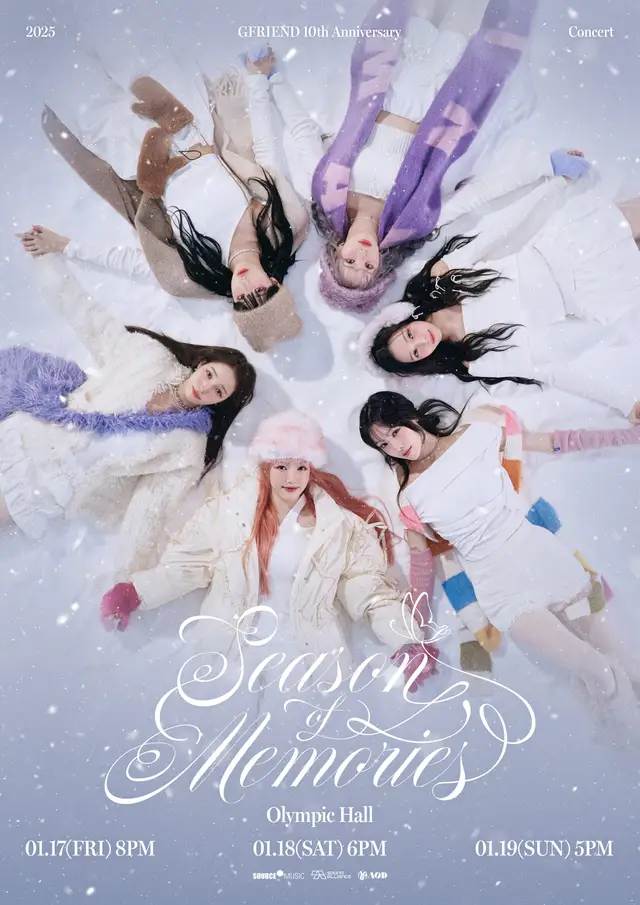 GFRIEND - 10th Anniversary Concert 'Season of Memories' (Concept Poster) | Scrolller