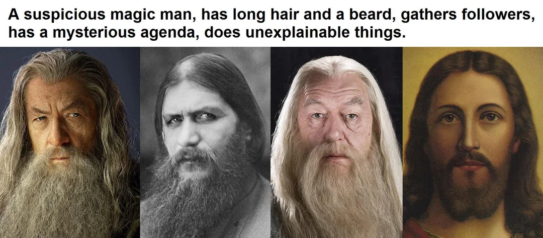 Don´t trust bearded men | Scrolller