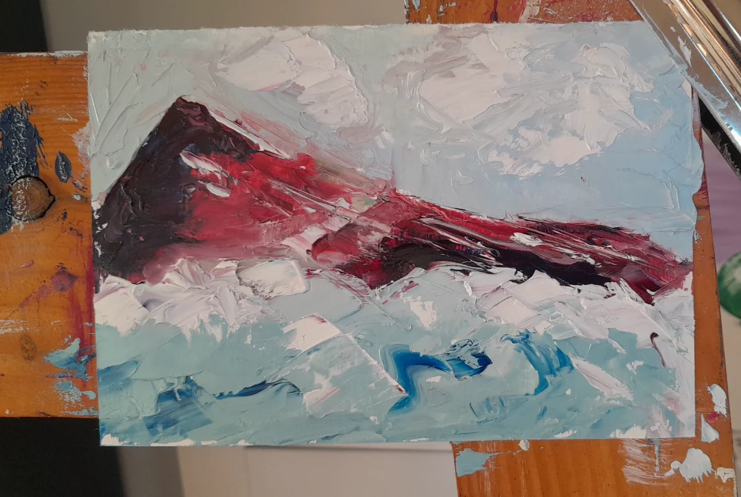 A rock suddenly rises from the sea. | Scrolller