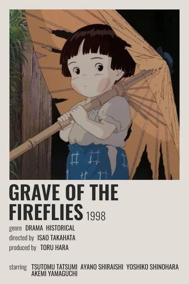 Poster: Grave of the fireflies 1998 | Scrolller