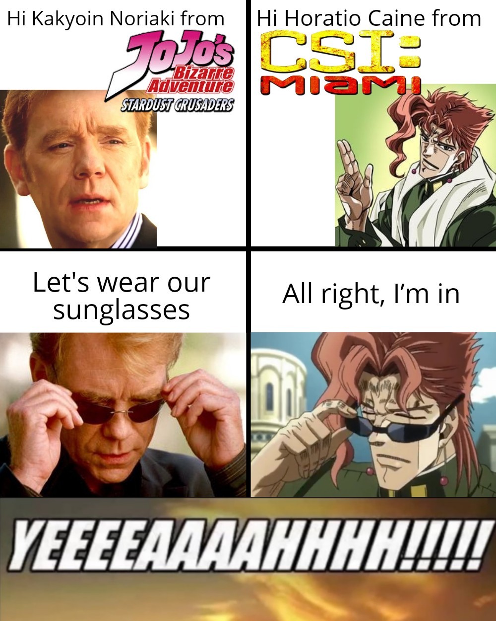Kakyoin meets Horatio | Scrolller