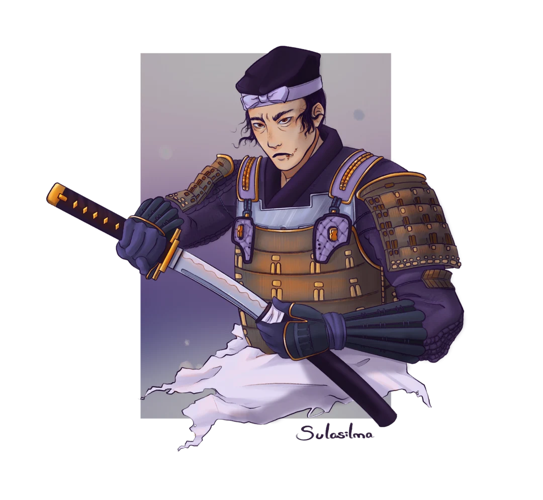 [ART][OC] Human Samurai Warrior | Scrolller