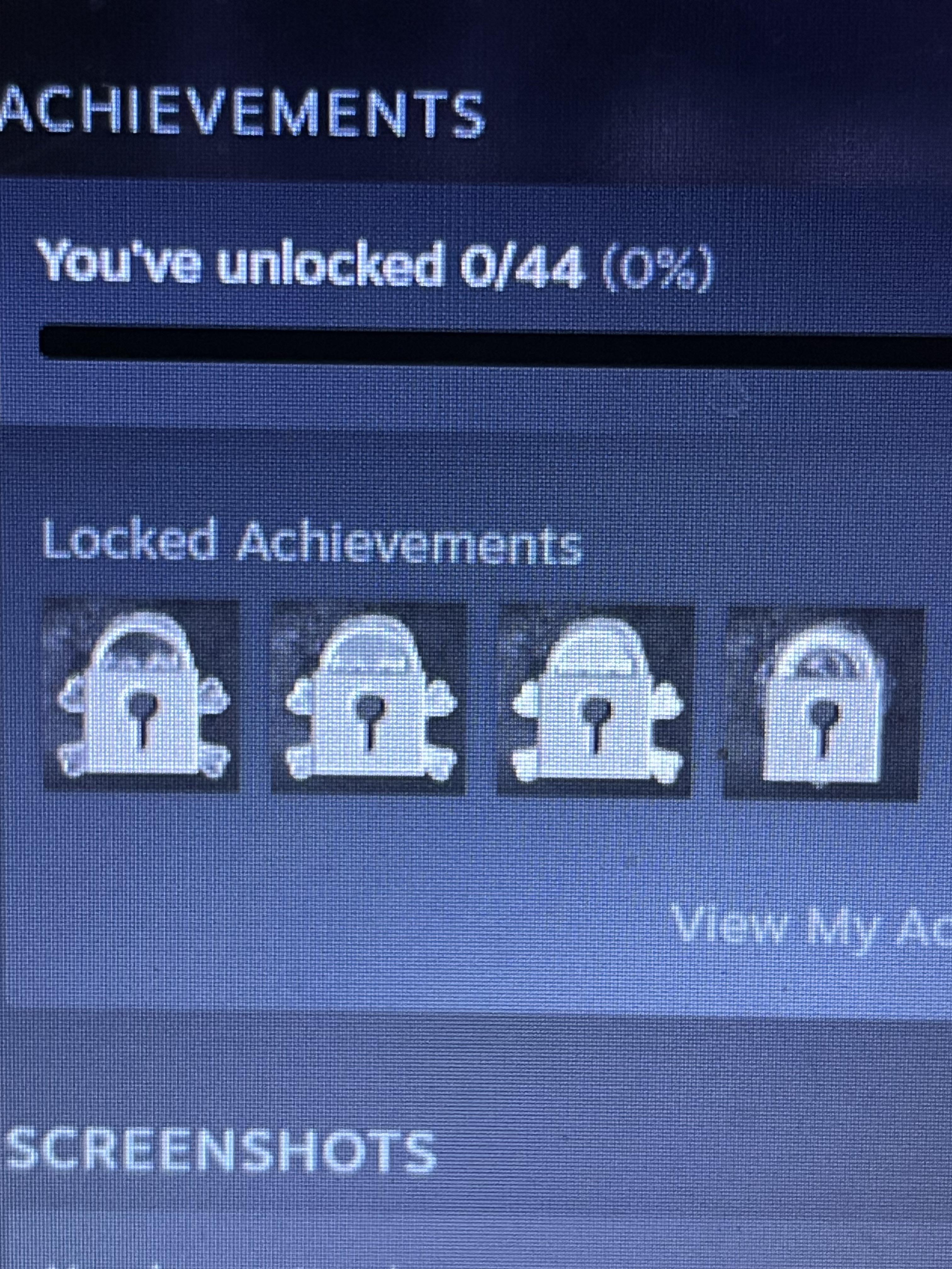 Achievements Locked | Scrolller