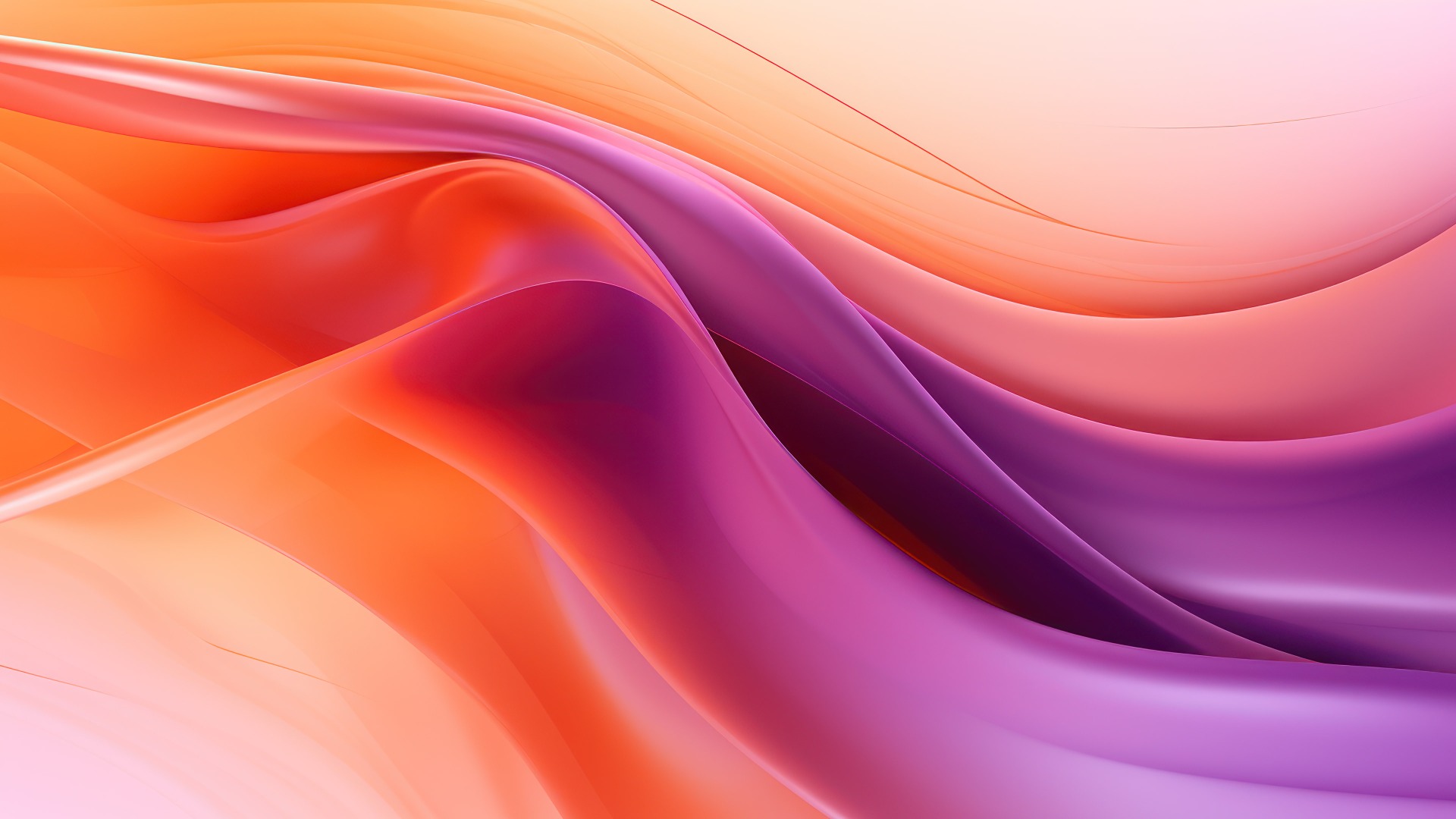 Abstract Orange Layers [1920x1080] | Scrolller