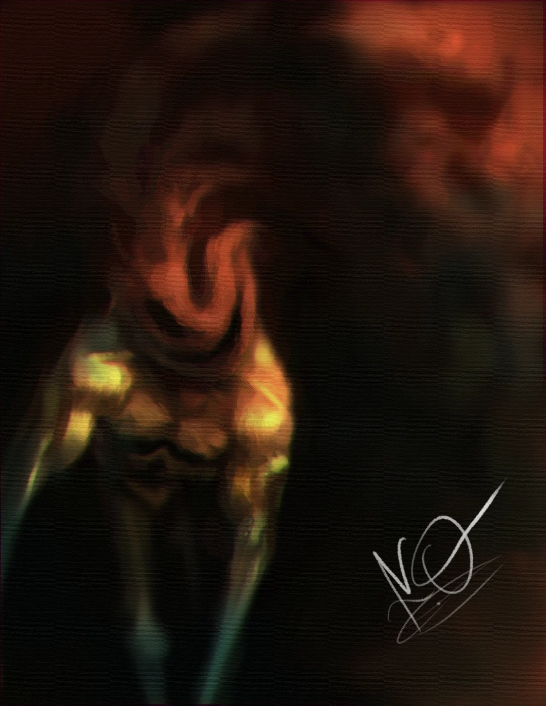 Runner's high, me, digital, 2022 | Scrolller