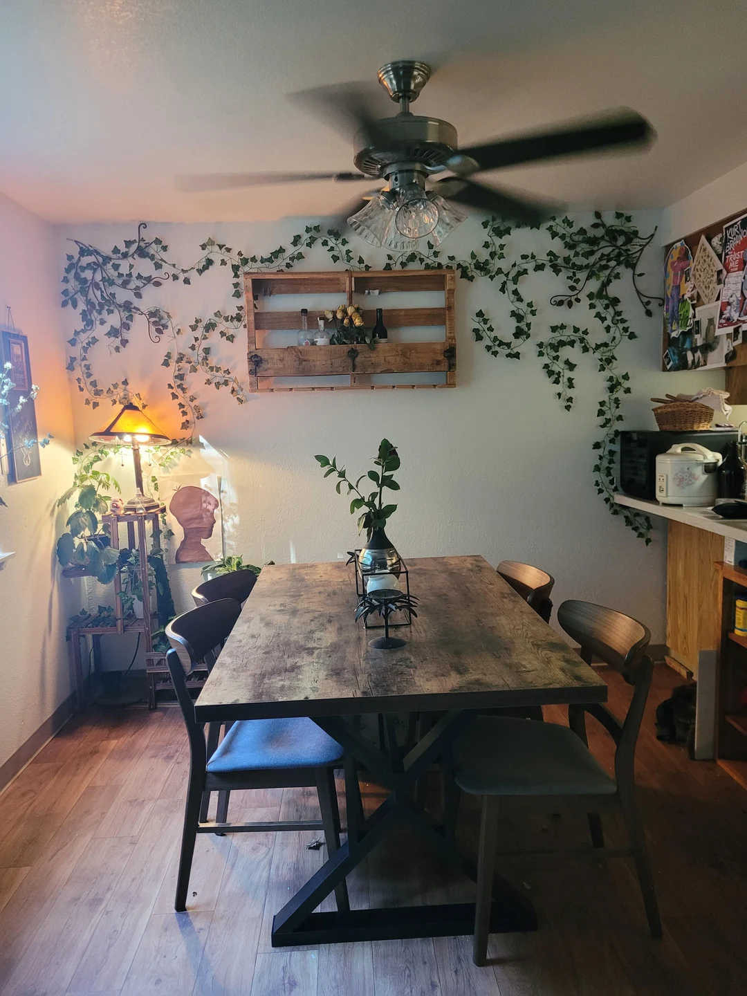 Finished setting up my dining room, and I think it's very cozy! | Scrolller