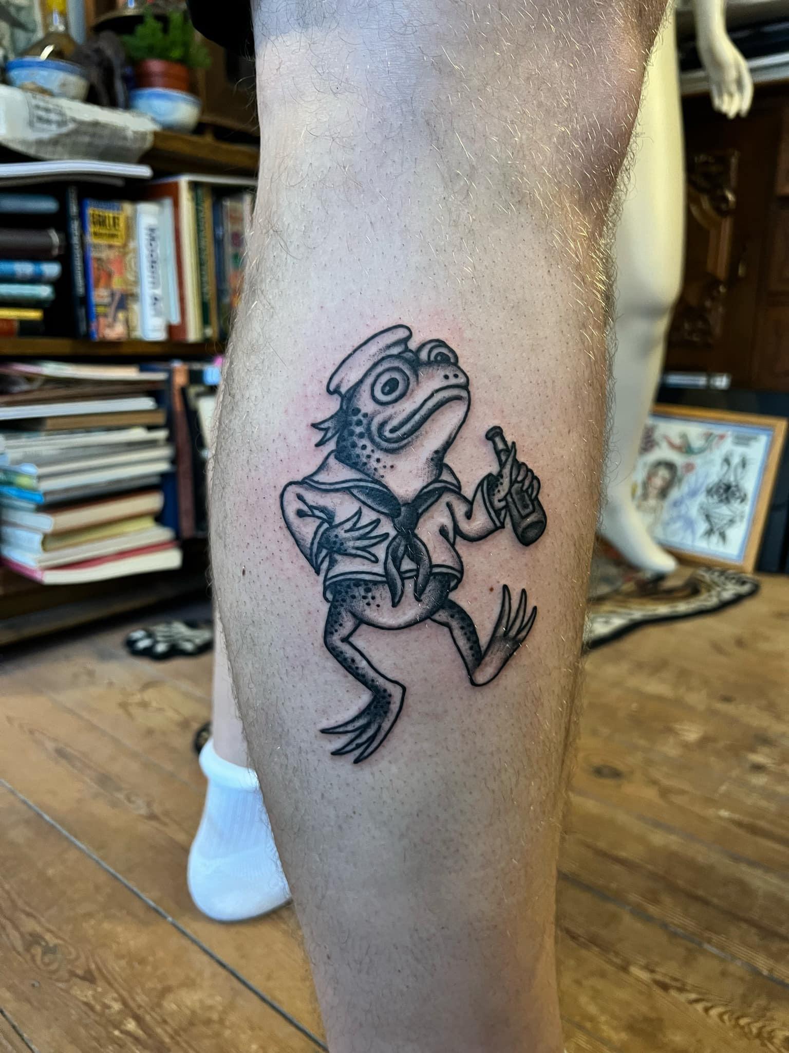 Frog sailor | Scrolller