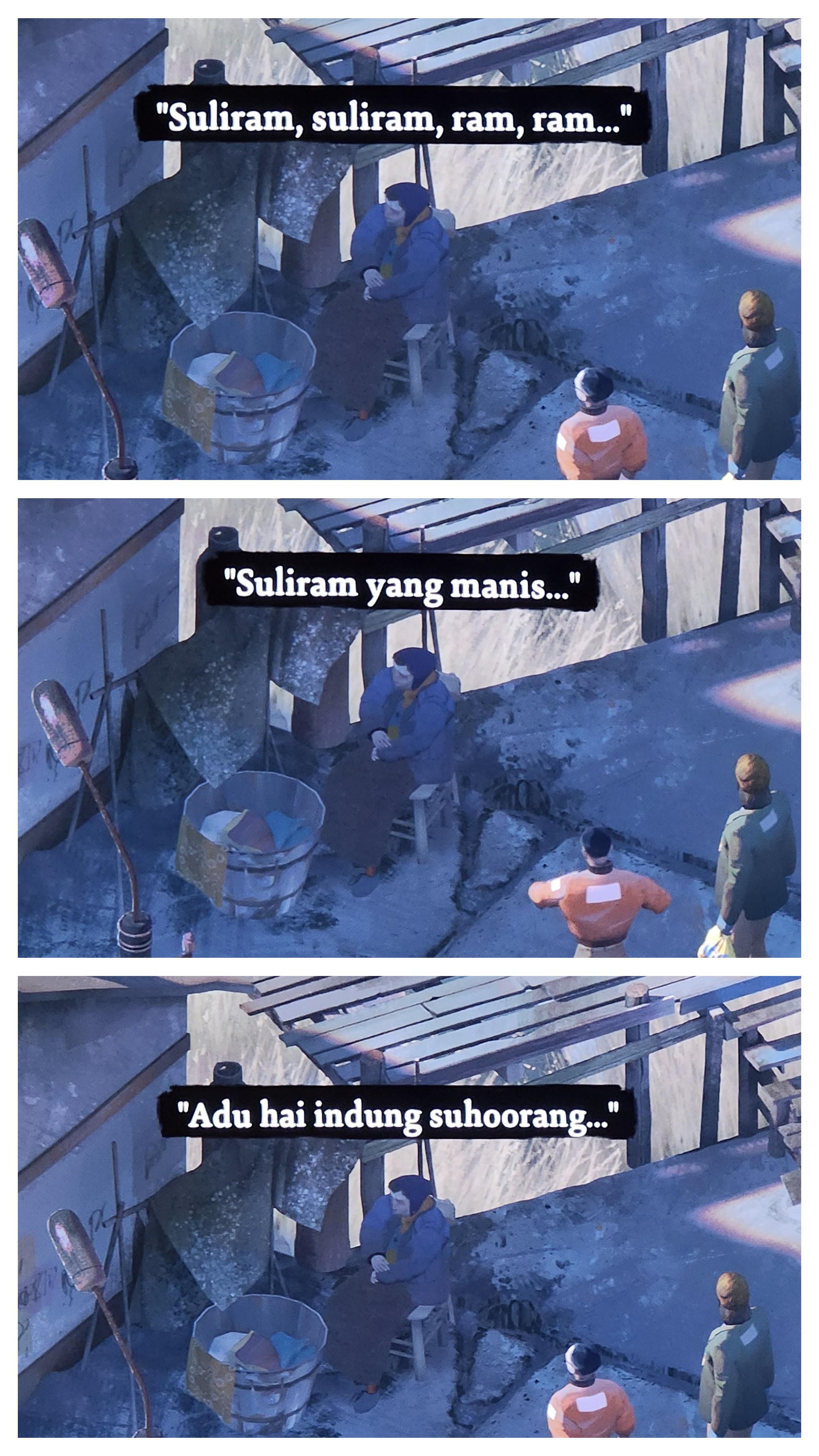 Was playing Disco Elysium, then suddenly Ada Indonesia Coy moment... | Scrolller