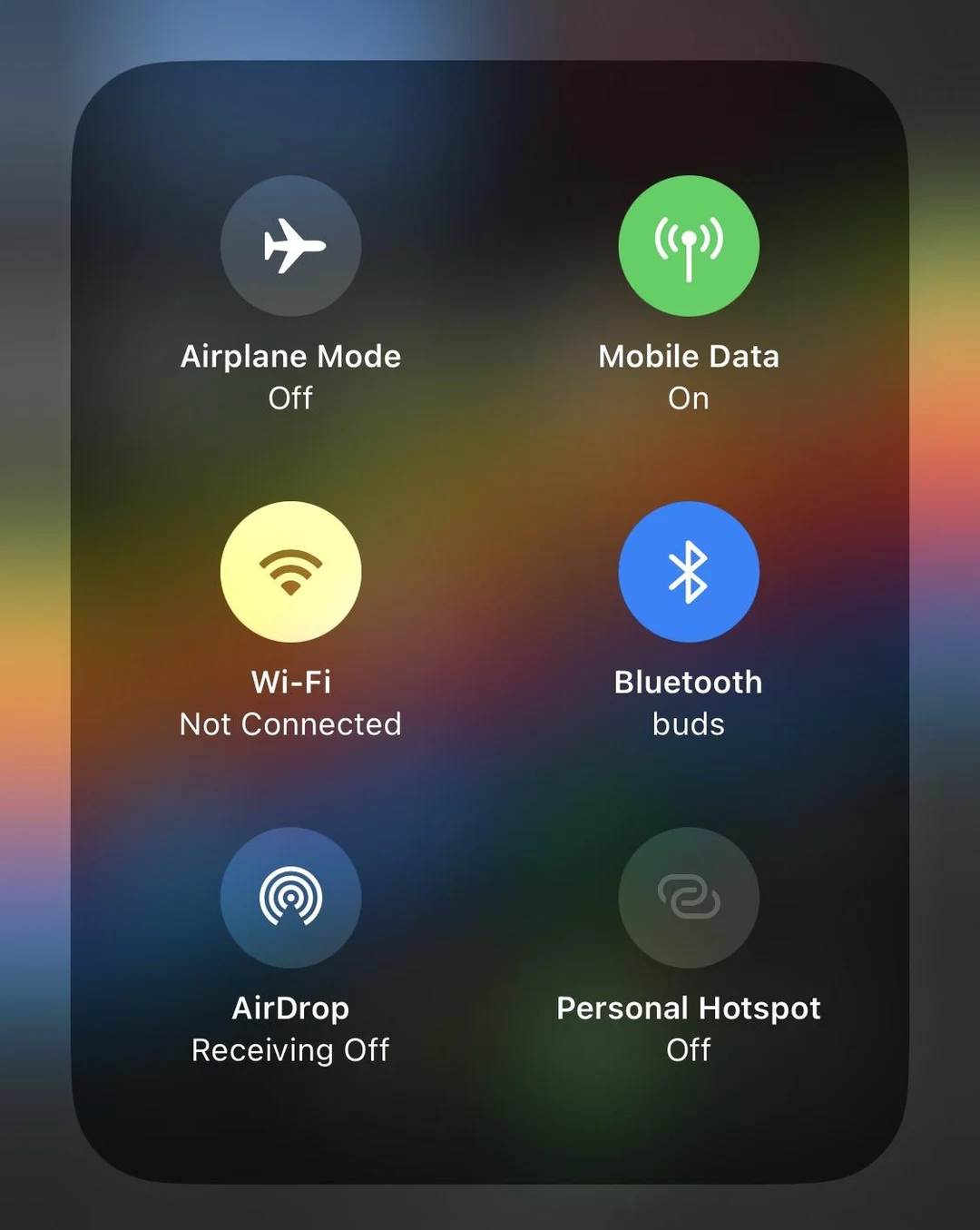 Personal Hotspot button „greyed out“ | Scrolller