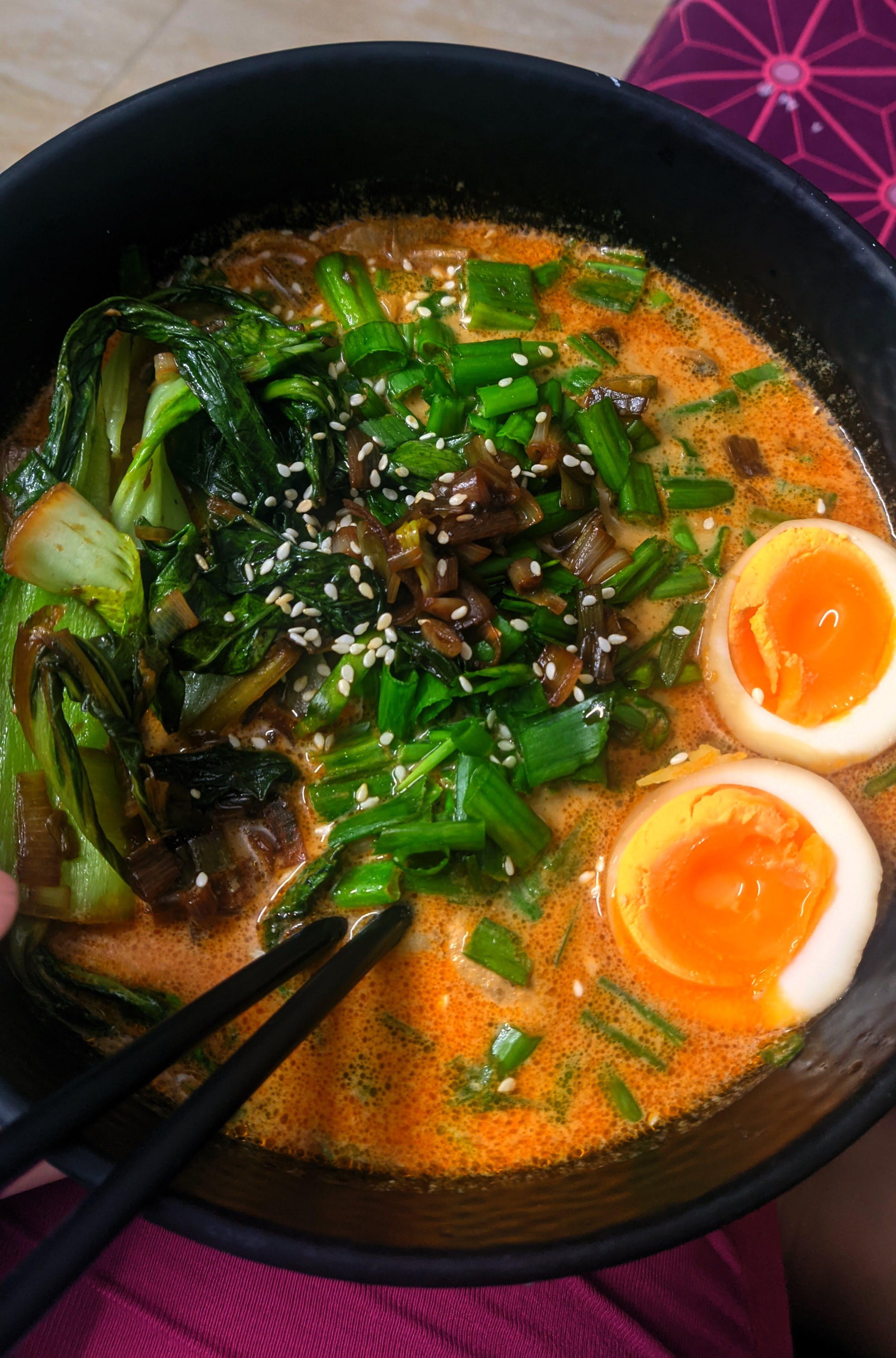 I made ramen from scratch! | Scrolller